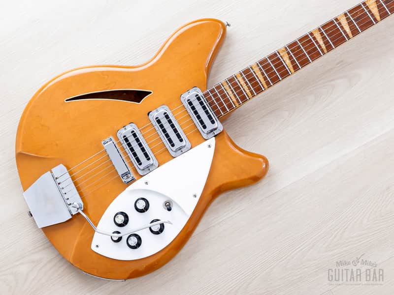 1960s Rickenbacker 375 Vintage Guitar Mapleglo w/ Toaster | Reverb