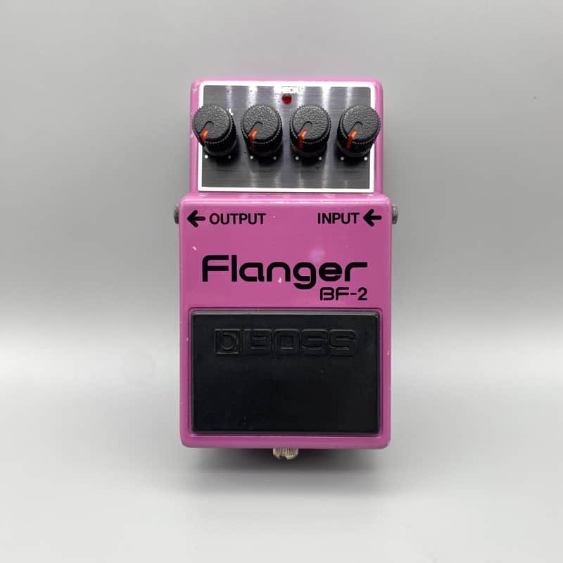 Boss BF-2 Flanger (June-1980 Silver Screw, Vintage Made in | Reverb
