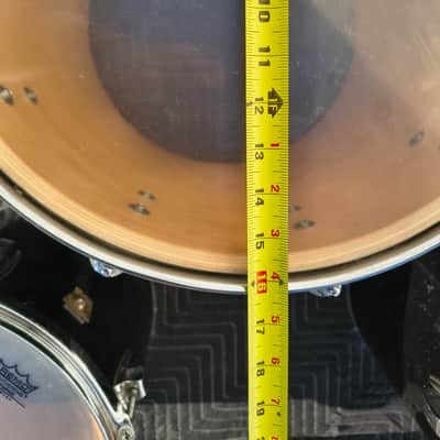 Ludwig Concert Tom Set Black Cortex Wrap - 6, 8, 13, 14, 15, | Reverb