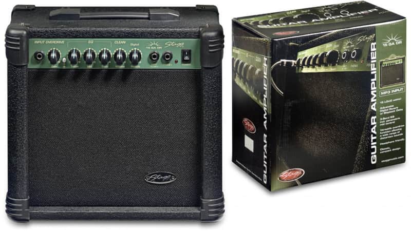 Stagg 15 GA DR Guitar Amplifier w/ Digital Reverb 15 Watts | Reverb