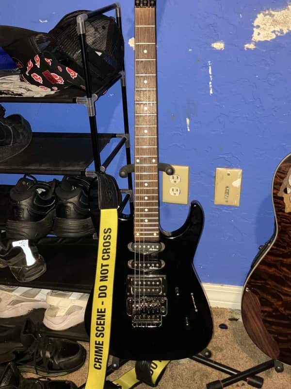Jackson ps2 Performer with Floyd rose 2000s - black | Reverb