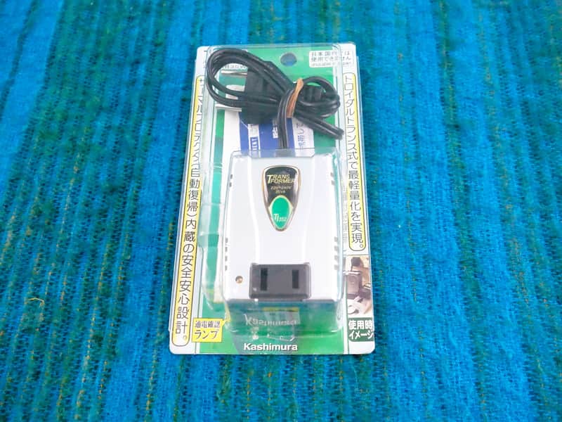 Kashimura TI-352 Step Down Transformer 220-240V to 100V 35w | Reverb