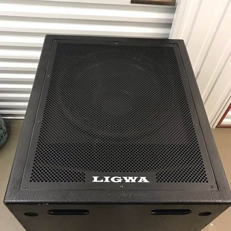 2x Ligwa 18" 1000 Watt Subwoofer / Kick Bin | Reverb UK
