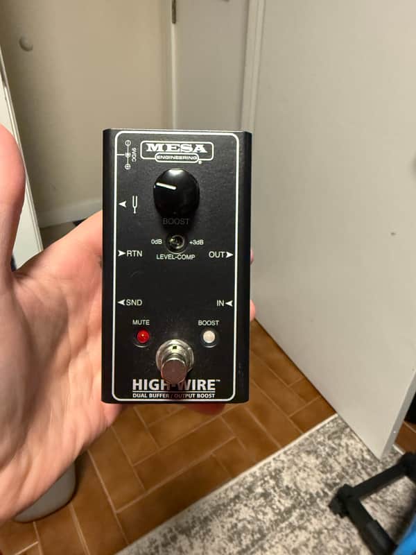 Mesa Boogie High-Wire Dual Buffer & Boost 2010s - Black | Reverb