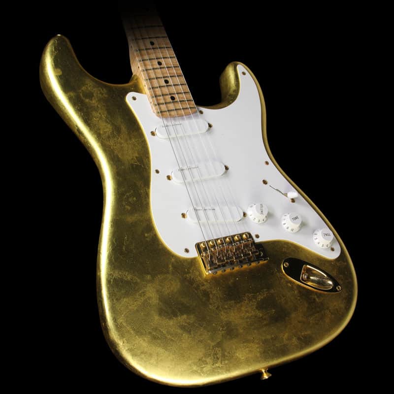 Fender Custom Shop Masterbuilt Eric Clapton Gold Leaf | Reverb