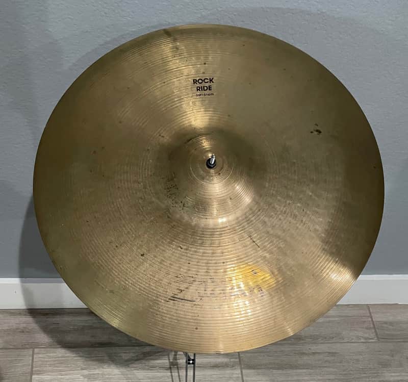 Zildjian 20" A Series Rock Ride Cymbal - 2798g - 1982 - 2012 | Reverb