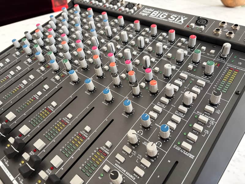 Solid State Logic BiG SiX 6-Channel Analog Mixer 2022 - | Reverb