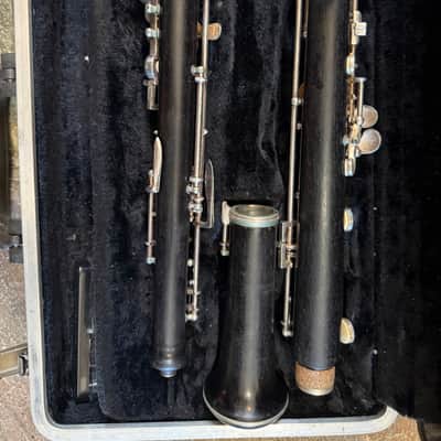 Conn brand wood Oboe with case. Made In USA | Reverb