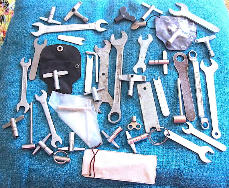 Tuning & Hardware Wrenches Hex Keys Drum Keys (Lot of 42) | Reverb