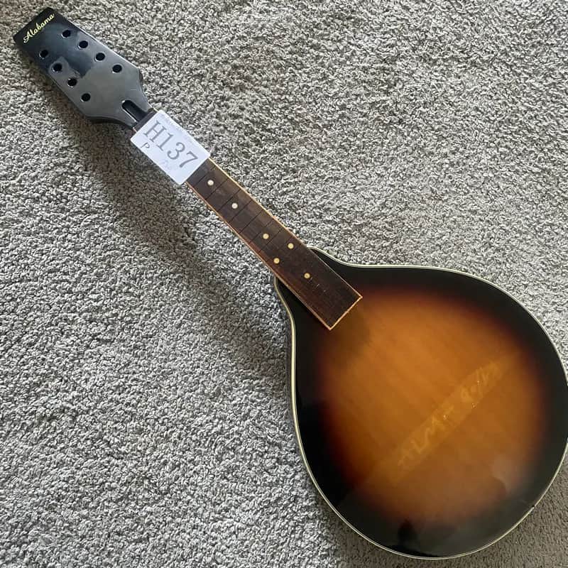 Alabama Sunburst 8 String Mandolin, Spruce Top Mahogany Body | Reverb