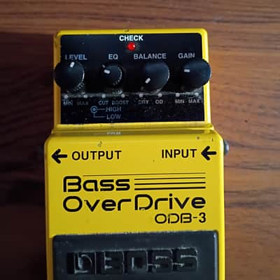 Boss ODB-3 Bass OverDrive (Silver Label) 1994 - Present - | Reverb