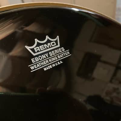 LOT OF 4 - REMO ES-0015 smooth ebony Weather King Drum Heads | Reverb