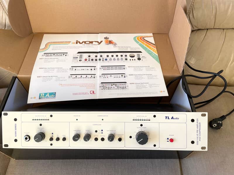 TL Audio Ivory 5050 Valve Preamp Compressor | Reverb