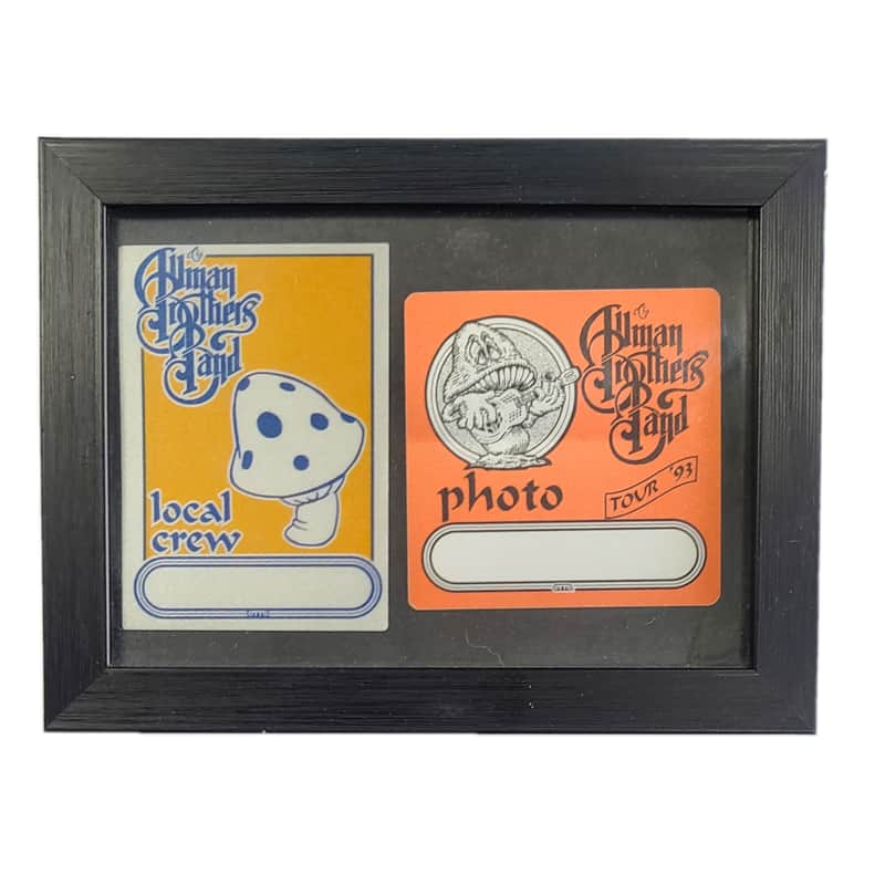 1993 ALLMAN BROTHERS BAND BACKSTAGE PASSES | Reverb