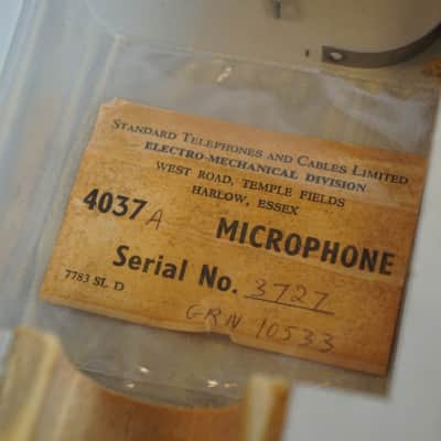 STC / Coles 4037A “The Stick” Microphone | Vintage BBC | Reverb