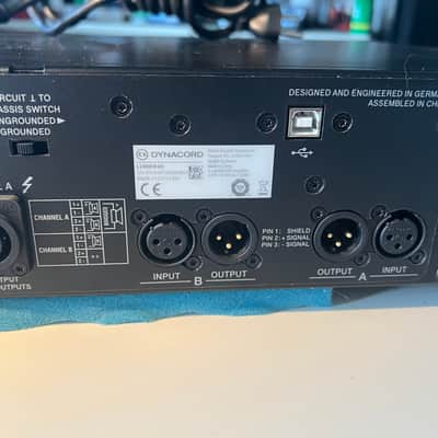 Dynacord L1300FD Power amp with IEC cable and Rack mount | Reverb