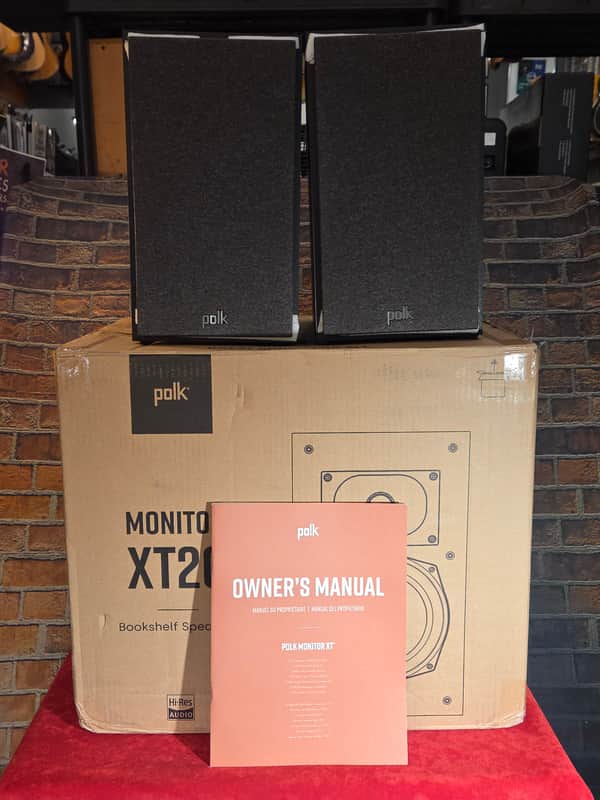 Polk Audio Monitor XT20 Bookshelf Speaker Pair w/ Original | Reverb