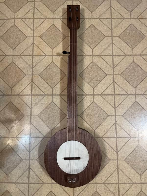Fretless Mountain Banjo, walnut, new, made in West Virginia! | Reverb