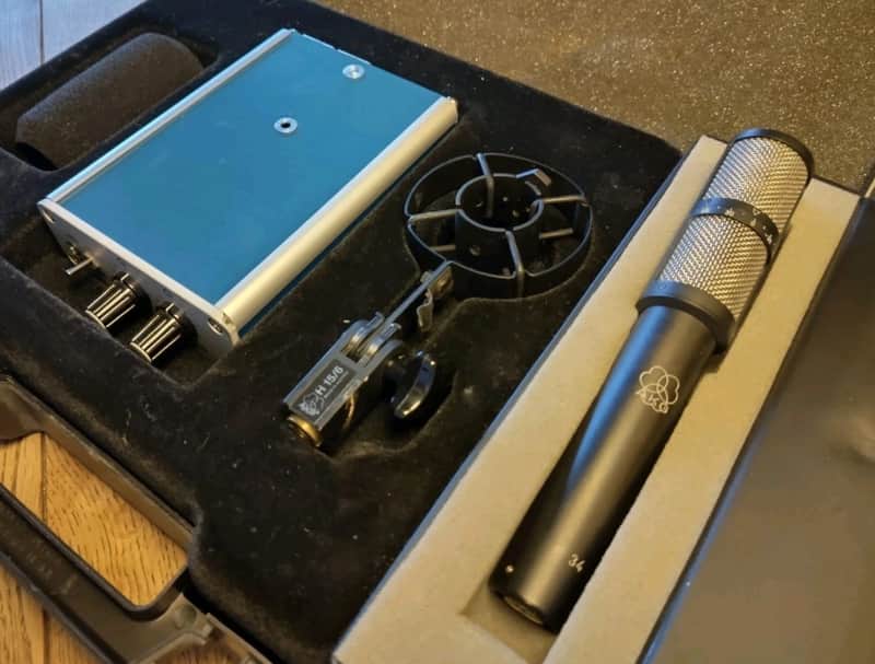 AKG C34 High-End Stereo Mic + S42 Set – Superb Condition | Reverb