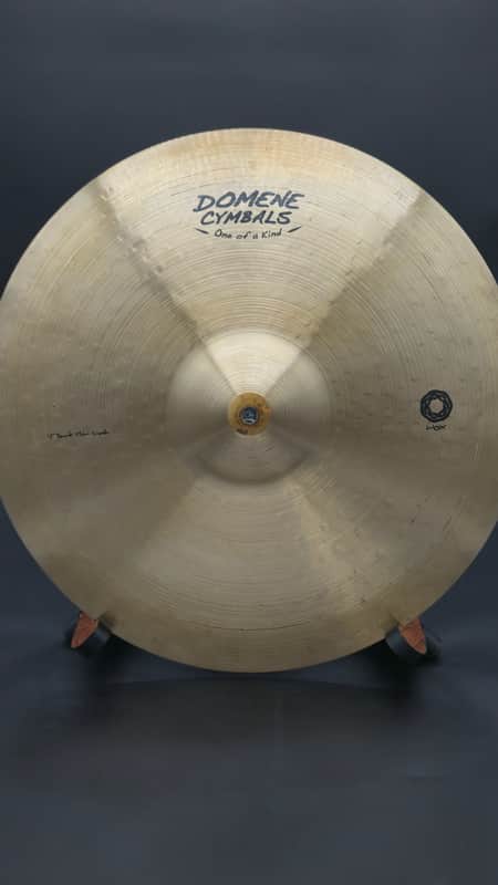 Domene Cymbals 18" Wox Series Dark Thin Crash Cymbal - | Reverb