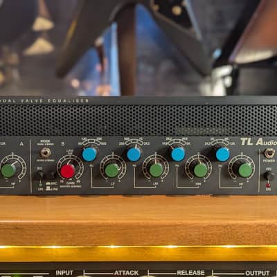 TL Audio Dual Valve Equaliser 1990's 2-Channel Tube Equalizer | Reverb