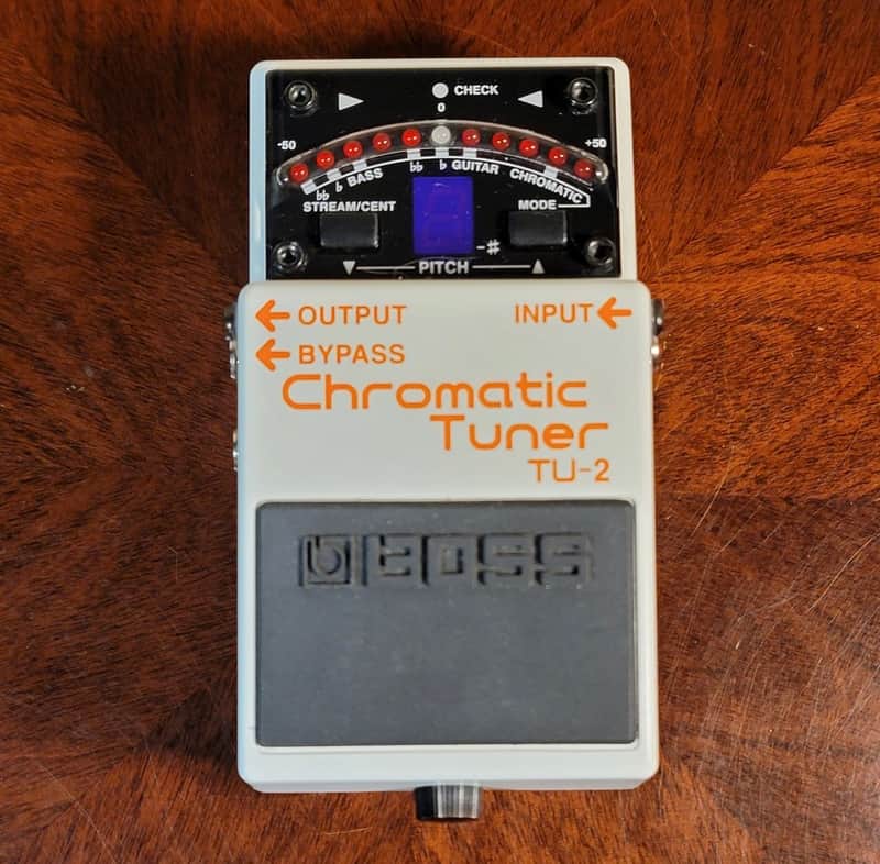 Boss TU-2 Chromatic Tuner (Dark Gray Label) 1998 - 2009 - | Reverb