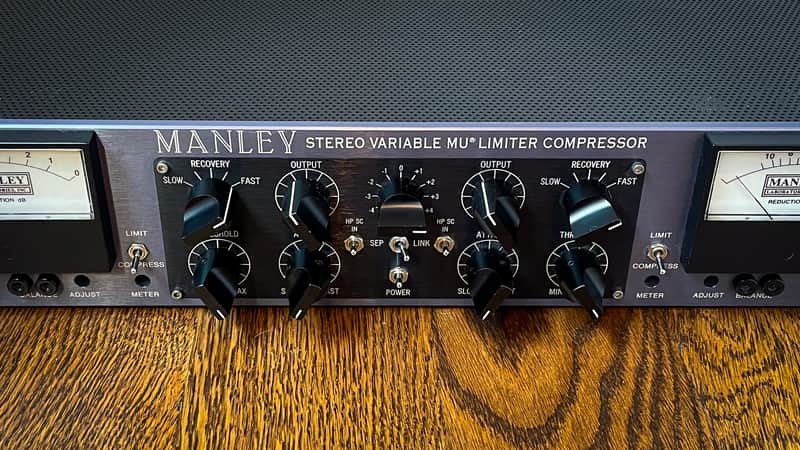 Manley Variable Mu Stereo Tube Compressor v4a w/ HP Sidechain | Reverb