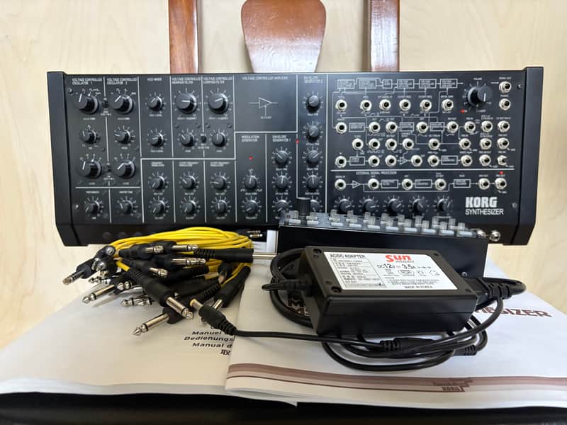 Korg MS-20M Kit + SQ-1 Monophonic Synthesizer Module ! | Reverb