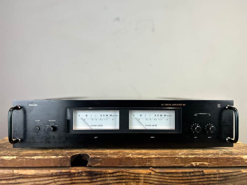 Philips DC Power Amplifier 380 1990’s - Black | Reverb
