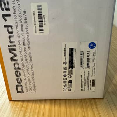 Behringer DeepMind 12XD Desktop 12-Voice Polyphonic Analog | Reverb