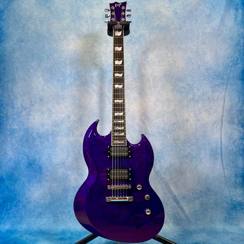 2020 ESP Viper Custom Shop Purple Made in Japan | Reverb