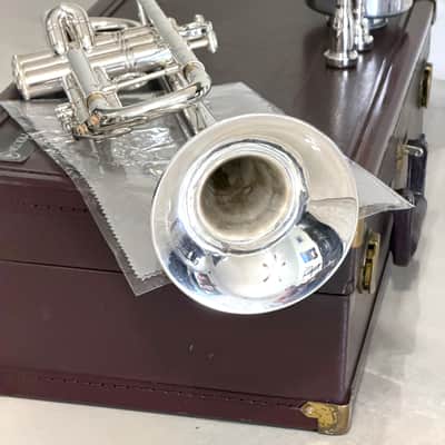 Maynard Ferguson Model Holton Silver Plated Bb Commercial, | Reverb