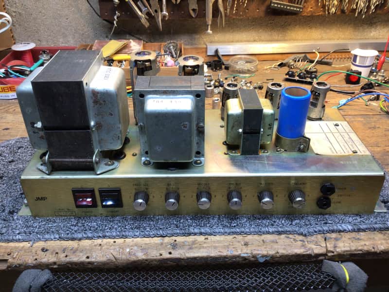 1980 Marshall 2104 50 watt chassis | Reverb