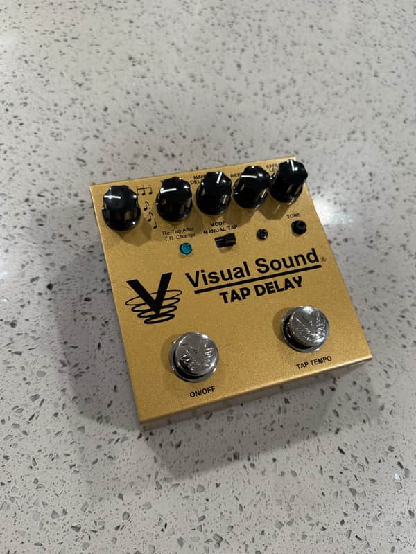 Visual Sound Tap Delay 2010s - Gold | Reverb