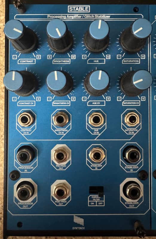 Syntonie STABLE Eurorack Video Proccessing Amplifier and | Reverb