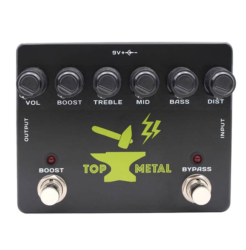 MOSKY TOP METAL Heavy Metal Boost Guitar Pedal Effect | Reverb Canada