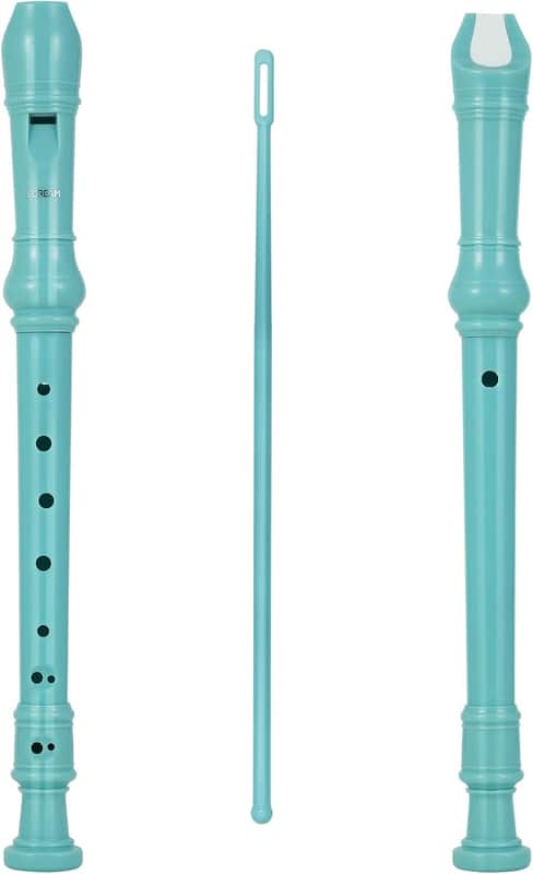 ABS Recorder Instrument, 8 Hole Flute Plastic Fingering, | Reverb
