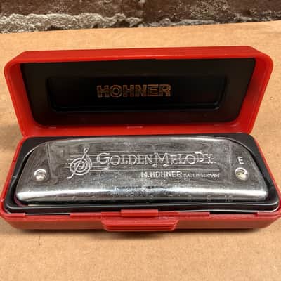 Hohner Golden Melody Harmonica Key of E Made in Germany w/ | Reverb