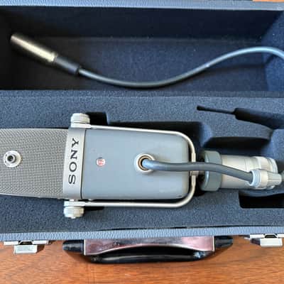 Sony C-38B Condenser Microphone 1970s - 1980s - Blue | Reverb