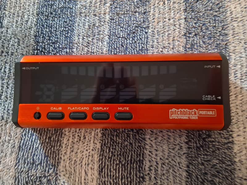 Korg PB-04 Pitchblack Blood Red Brushed Aluminum Portable | Reverb