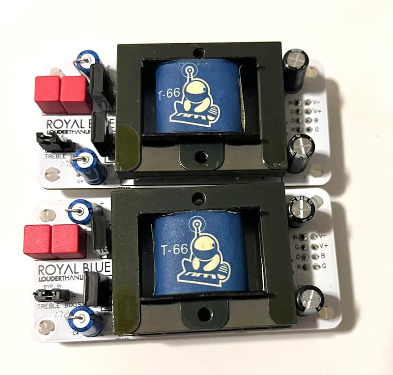 Two Louder Than Liftoff Royal Blue British Channel Colour | Reverb