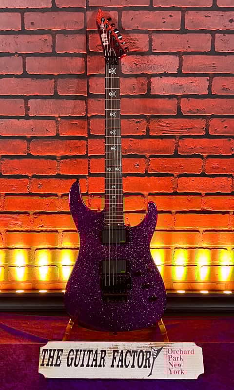 ESP LTD KH-602 Kirk Hammet Guitar Limited Edition Purple | Reverb