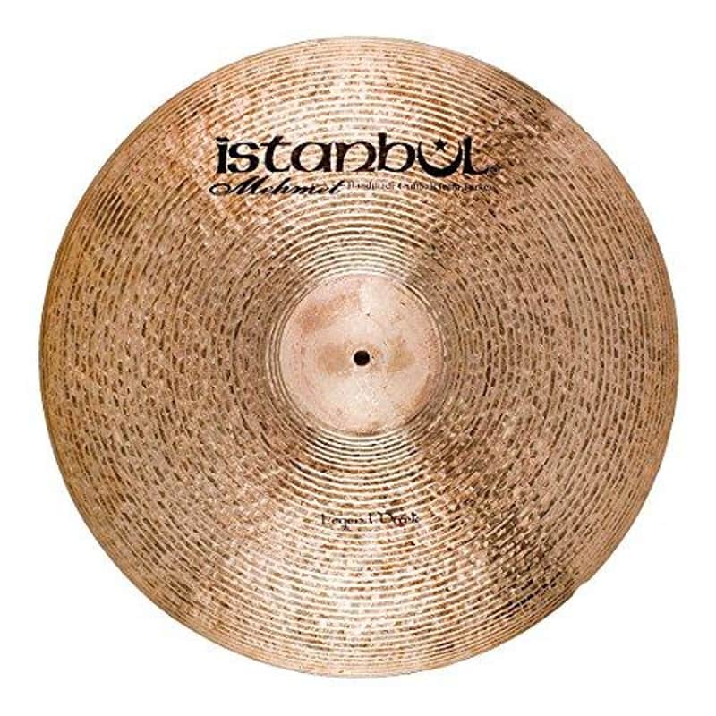 Istanbul Mehmet Cymbals 24" Legend Dark Ride Sizzle/Rivets | Reverb