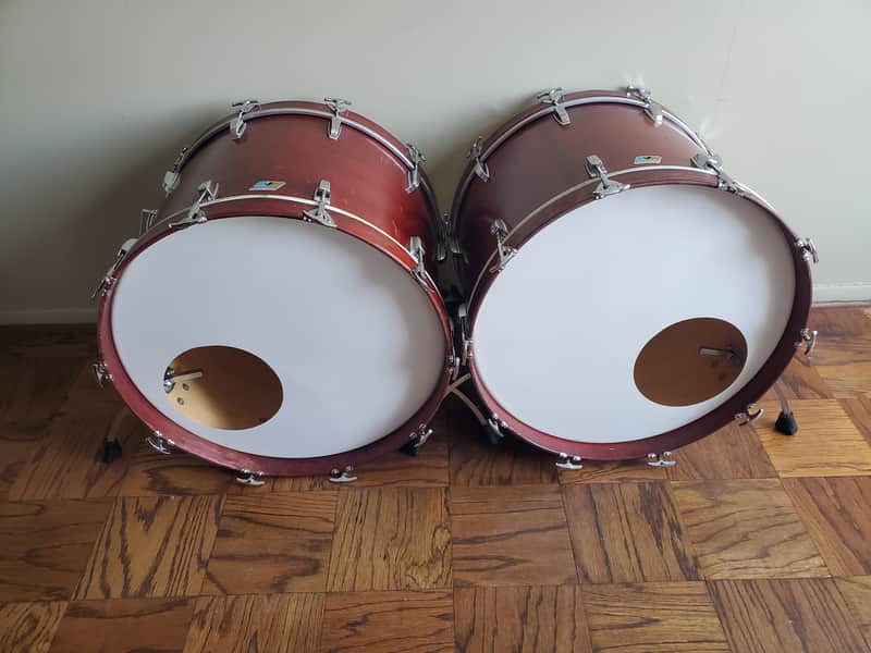 Ludwig 24x16 Late 70's-Early 80's - Natural Red Mahogany | Reverb