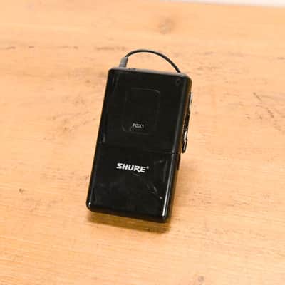 Shure PGX1 Bodypack Wireless Transmitter - J6 Band: 572-590 | Reverb