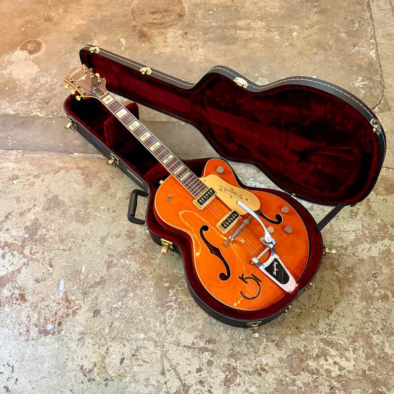 Gretsch 6120 Nashville GT6120DSW 2003 - Orange original | Reverb
