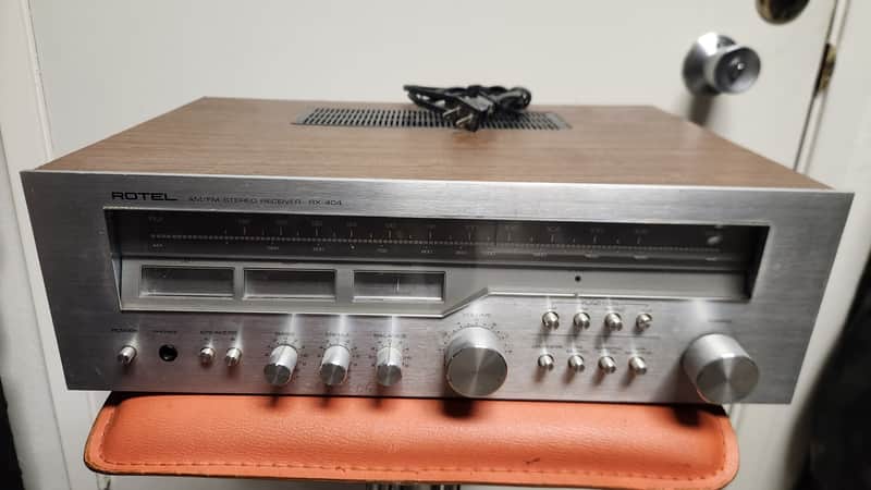 Rotel RX-404 AM/FM Stereo Receiver Tuner RX404 | Reverb
