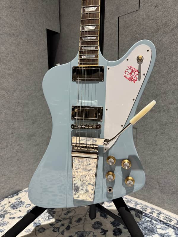 Epiphone 1963 Firebird V (Frost Blue) | Reverb