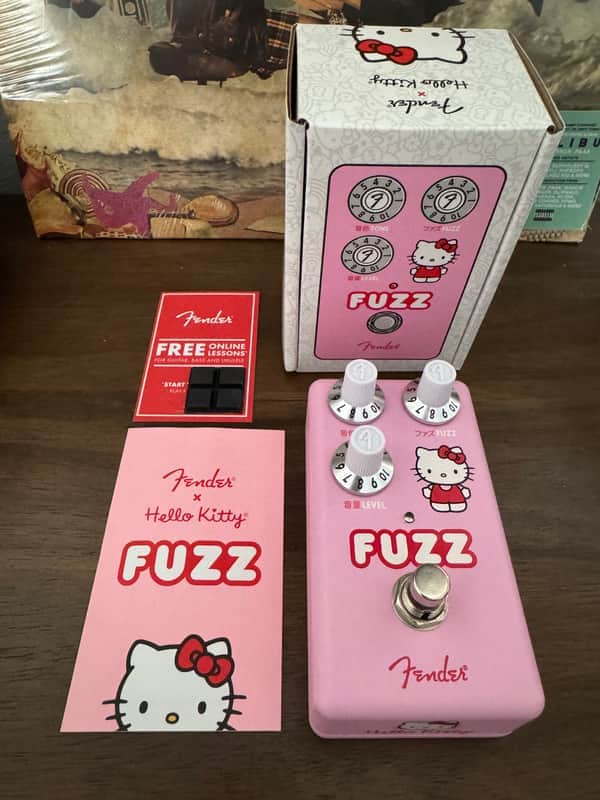 Fender Hello Kitty Fuzz • Hello Kitty 50th anniversary | Reverb