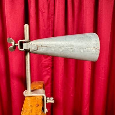 1960s Ludwig 5" Cow Bell No. 129 w/ Cowbell Holder No. 133 | Reverb